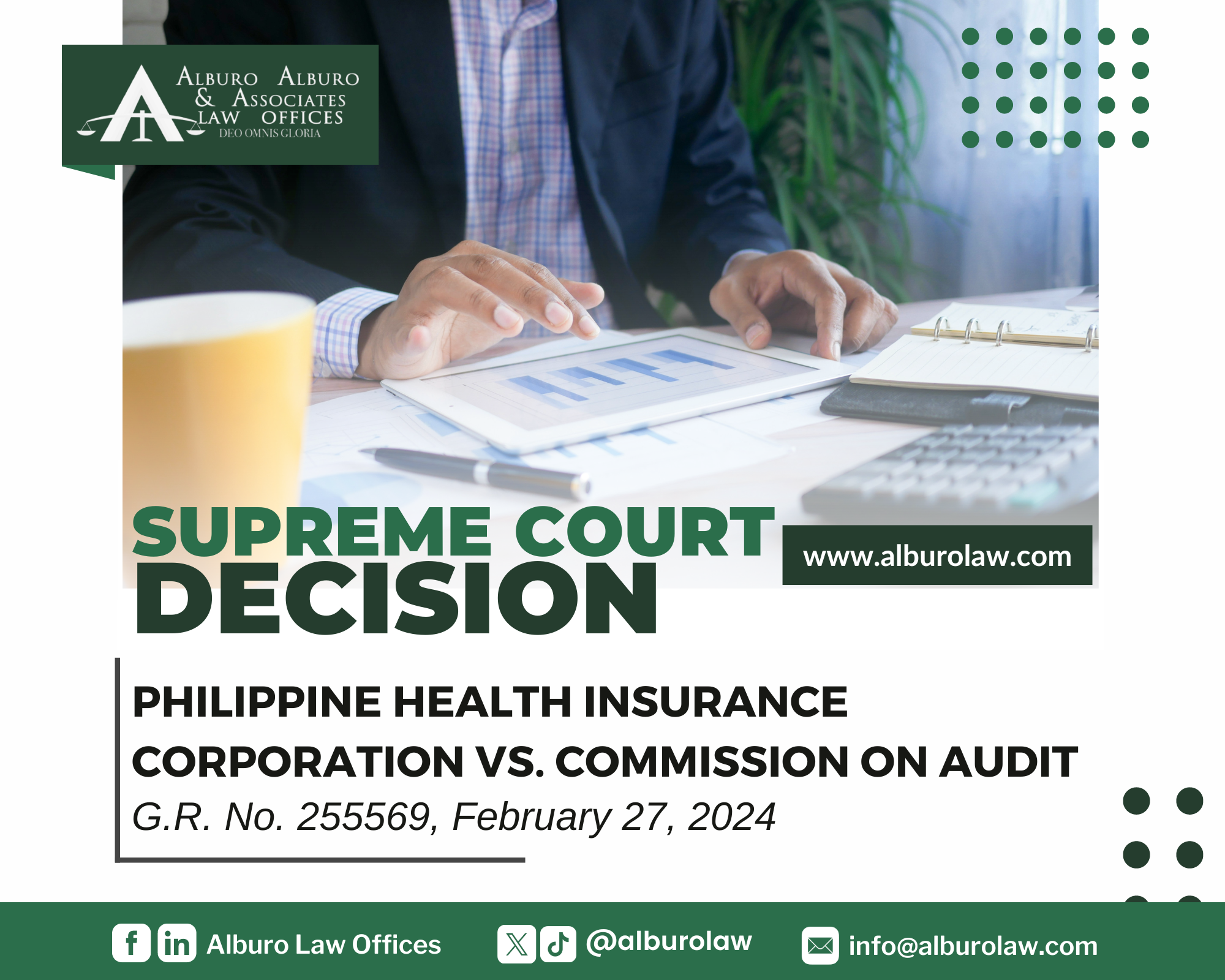 The Supreme Court decides: Overall, PHIC’s disbursements of allowances ...