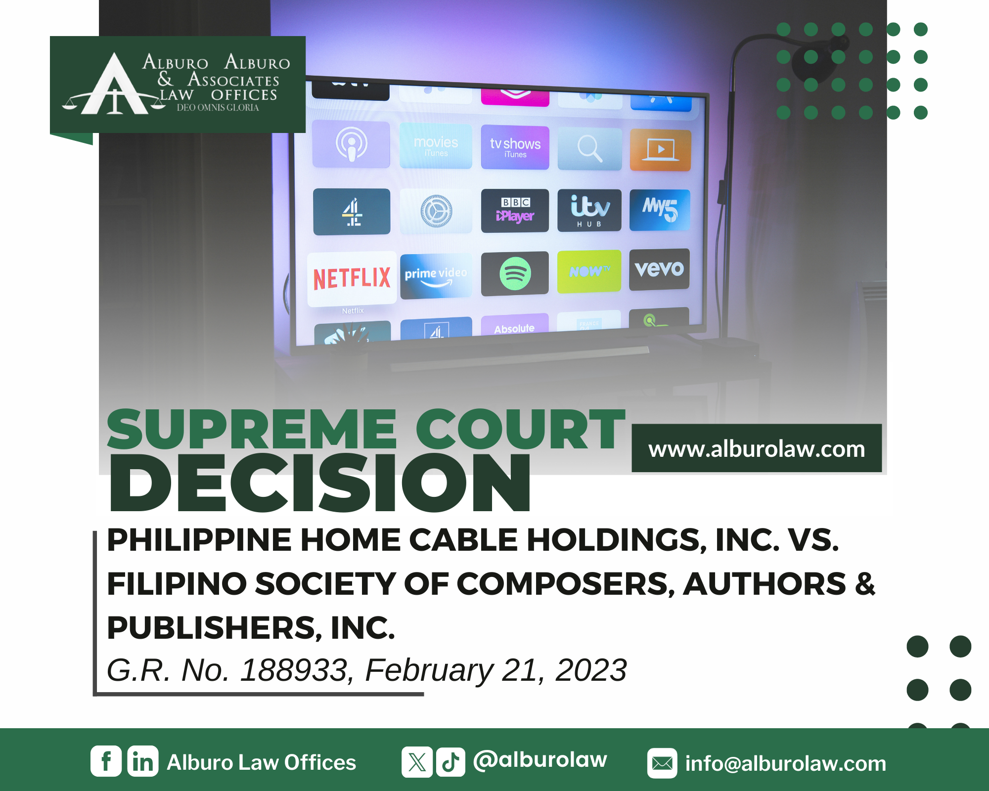 The Supreme Court decides: The Supreme Court denied Home Cable’s ...