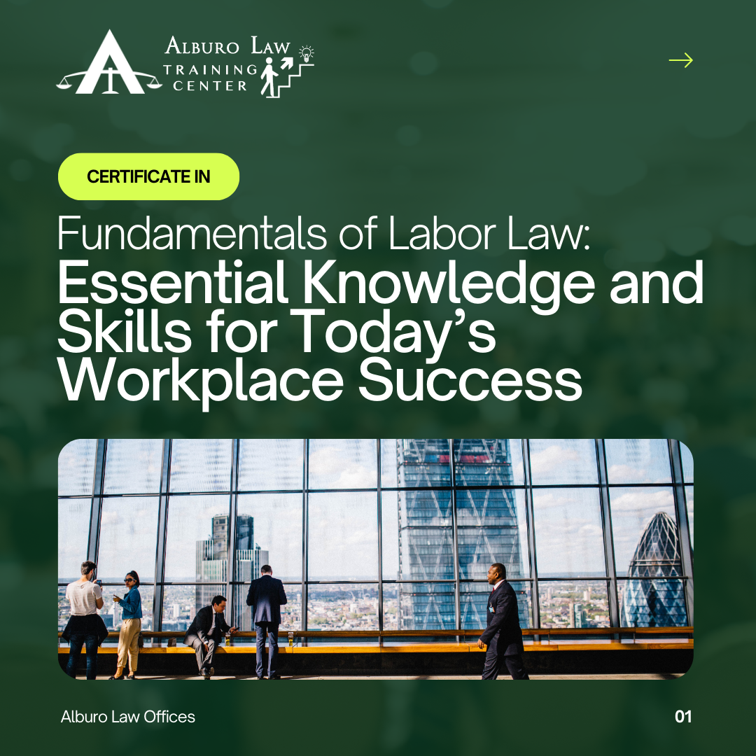 Seminars and Webinars - ALBURO ALBURO AND ASSOCIATES LAW OFFICES